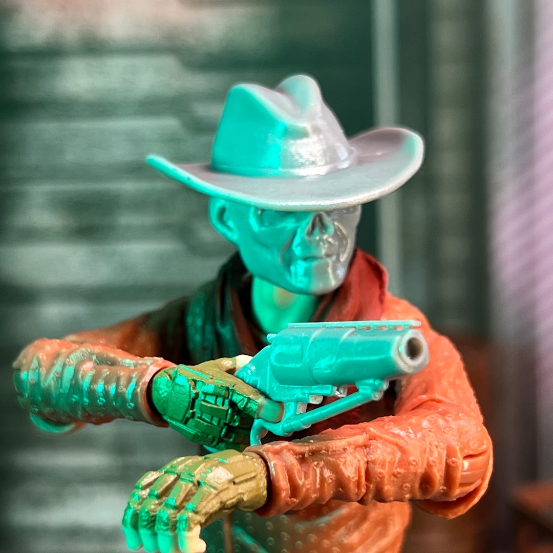 Ghoulish Hand Canon Revolver L 1:12 Scale Toy Accessory (unfinished ...