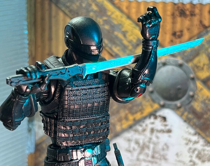 Cyborg Ninja Katana 3D Printed Weapon Accessory (unfinished, Made to ...