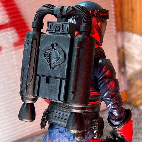 Jump Jet Pack With Snakebite Logo 1:12 Toy Accessory From - Etsy