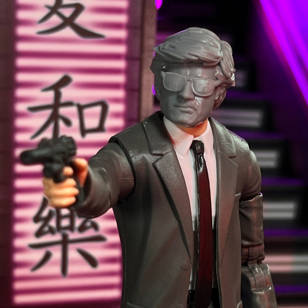 CIA Field Officer 3D Printed Head Sculpt (unfinished, Made to Order) - Etsy