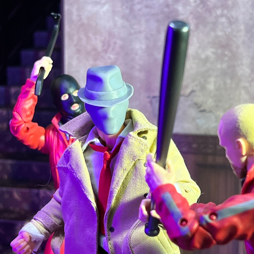 Blank Face Detective 3d Printed Head Sculpt (unfinished, Made to Order ...