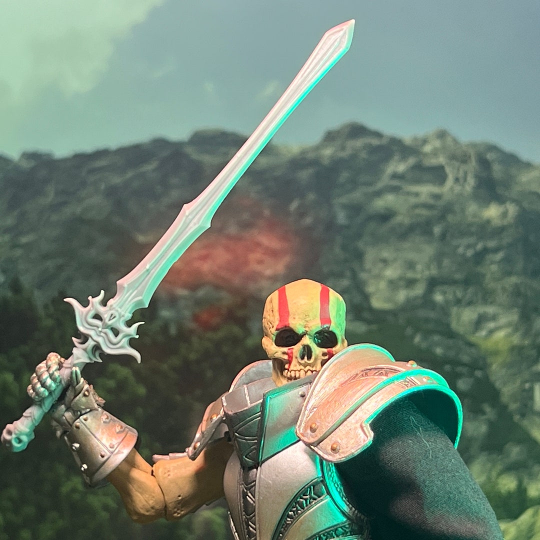 Ossuary Blade Necro Sword Mythic 7" Scale Toy Accessory (unfinished ...