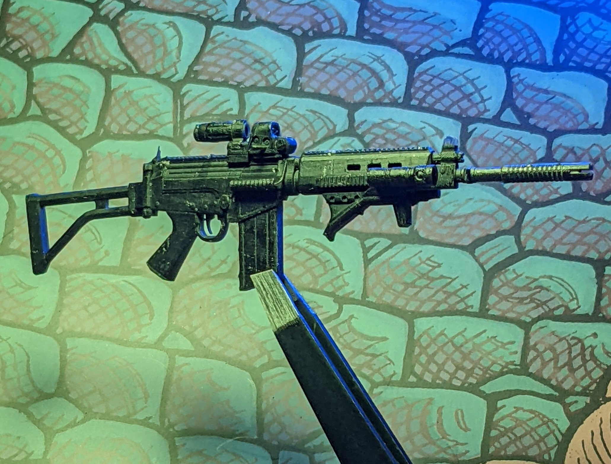 The Gentleman Caller Custom FN FAL Assault Rifle 1:12 Toy - Etsy