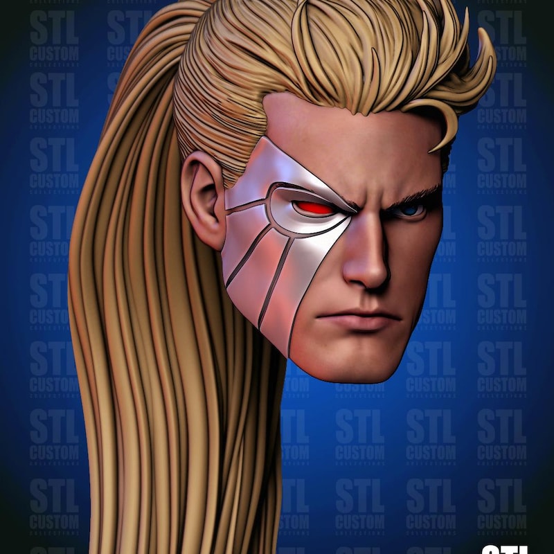 Custom X Men Head Sculpt - Etsy