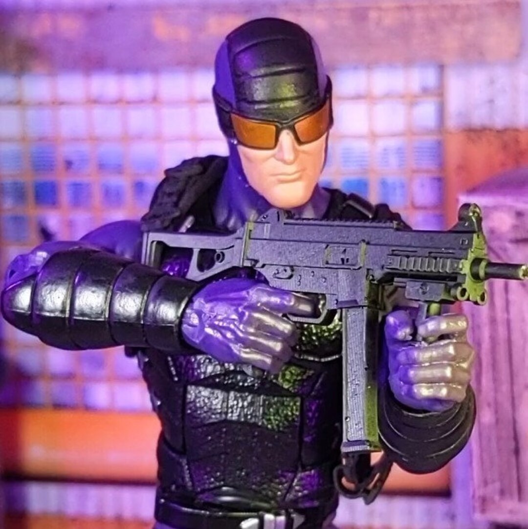 UMP-45 Foregrip SMG 1:12 Scale Toy Accessory (unfinished, Made to Order ...