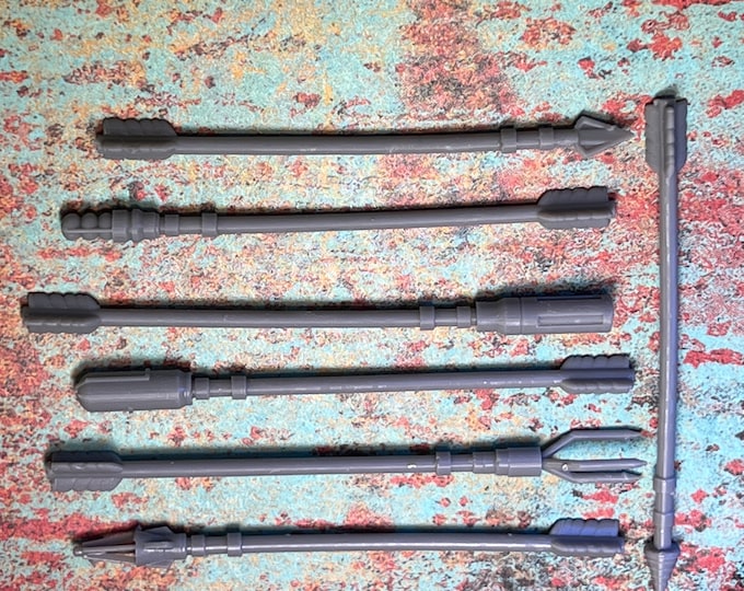 Trick Arrows/specialized Combat Arrows Set of 7 1:12 Toy Accessory ...