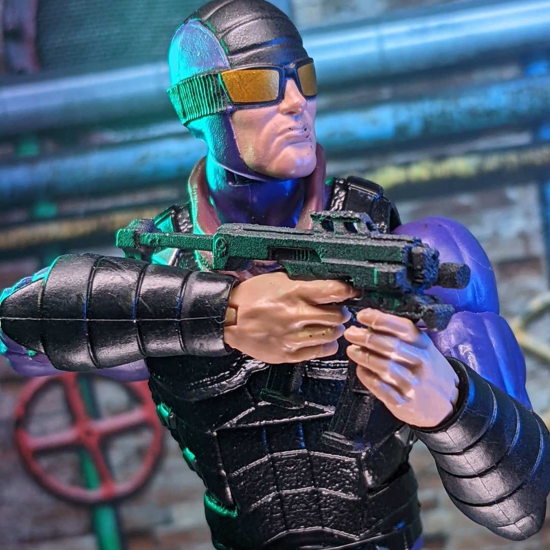 Recover Tactical PDW Austrian 9mm Pistol Frame 1:12 Toy Accessory ...