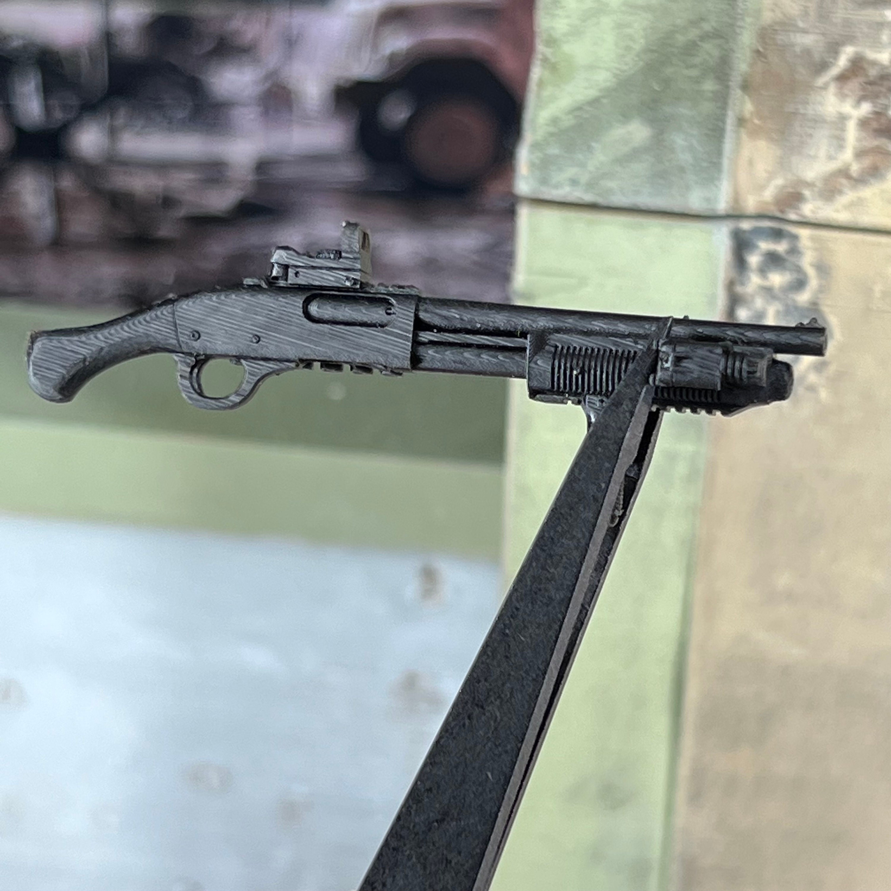 Tac-14 CQC Shotgun With Foregrip 1:12 Scale Toy Accessory - Etsy