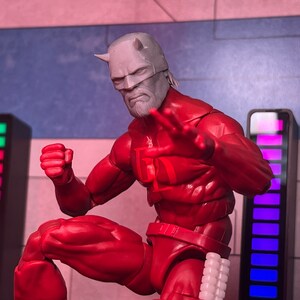 King Without Fear Street Vigilante Custom 3D Printed Head Sculpt ...