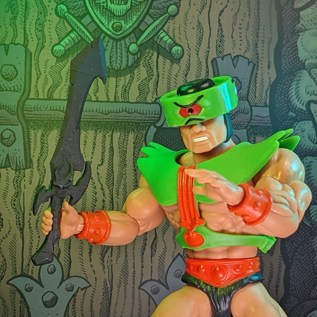 Elemental Scimitar MOTU Origins Scale Toy Accessory (unfinished, Made ...