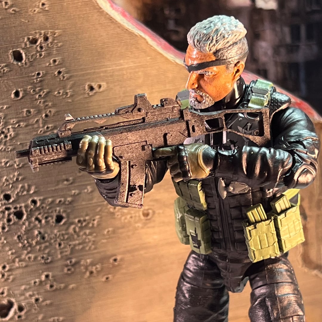 G36c Reflex Assault Rifle 1:12 Scale Toy Accessory (unfinished, Made to ...