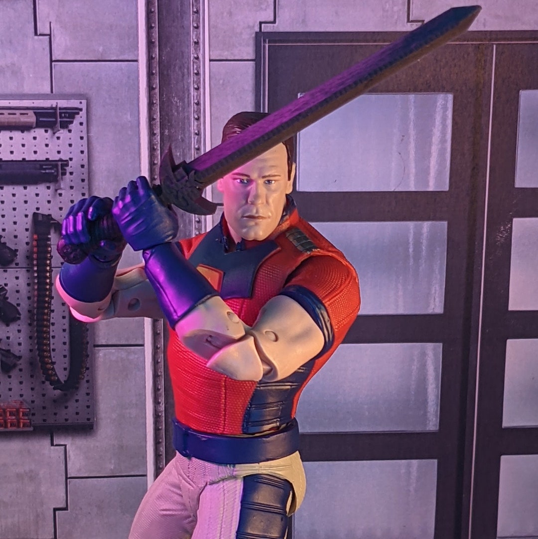 Peacemaker Sword 1:12 Toy Accessory (unfinished, Made to Order) - Etsy