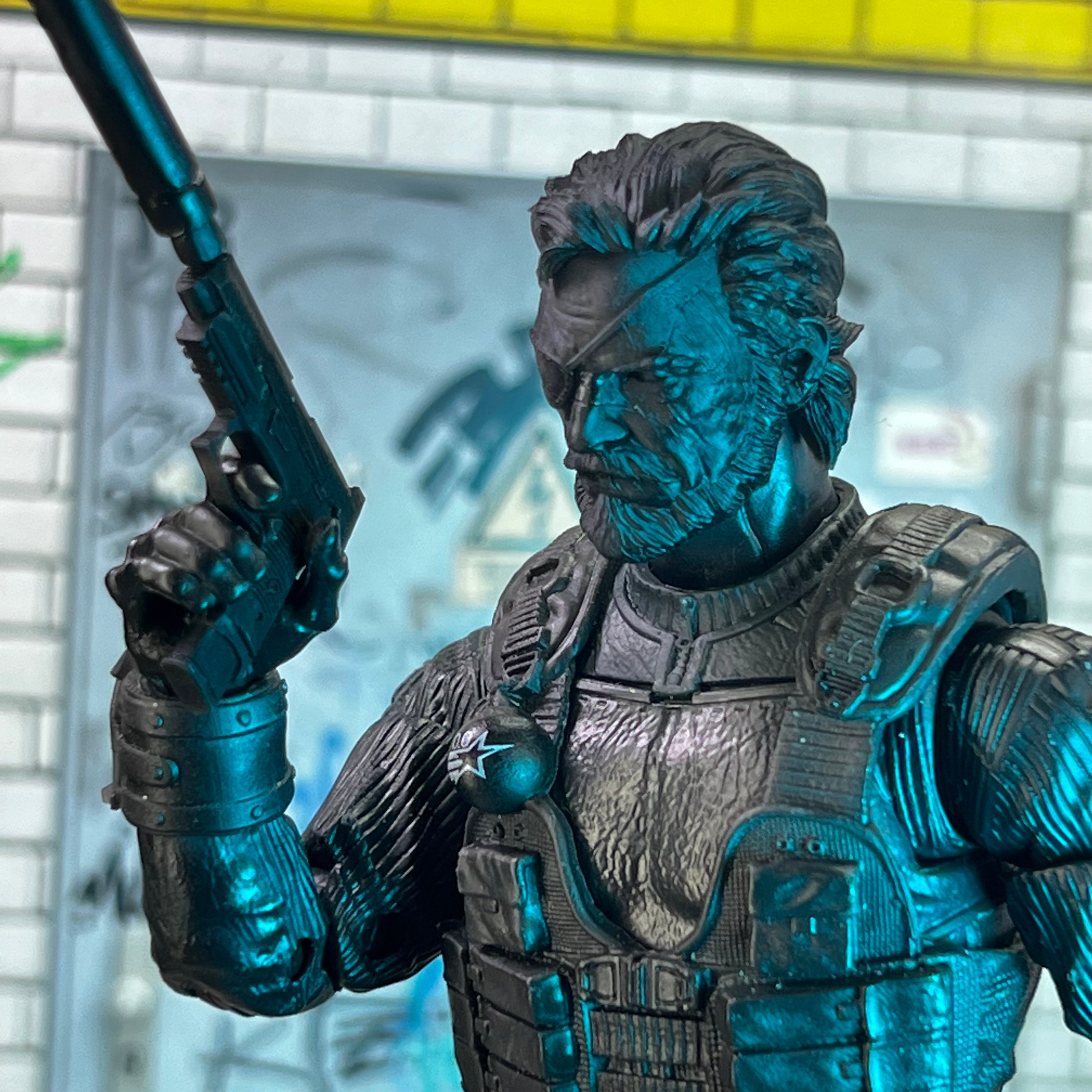 MIRRORED Old Snake Custom 3D Printed Head Sculpt unfinished - Etsy