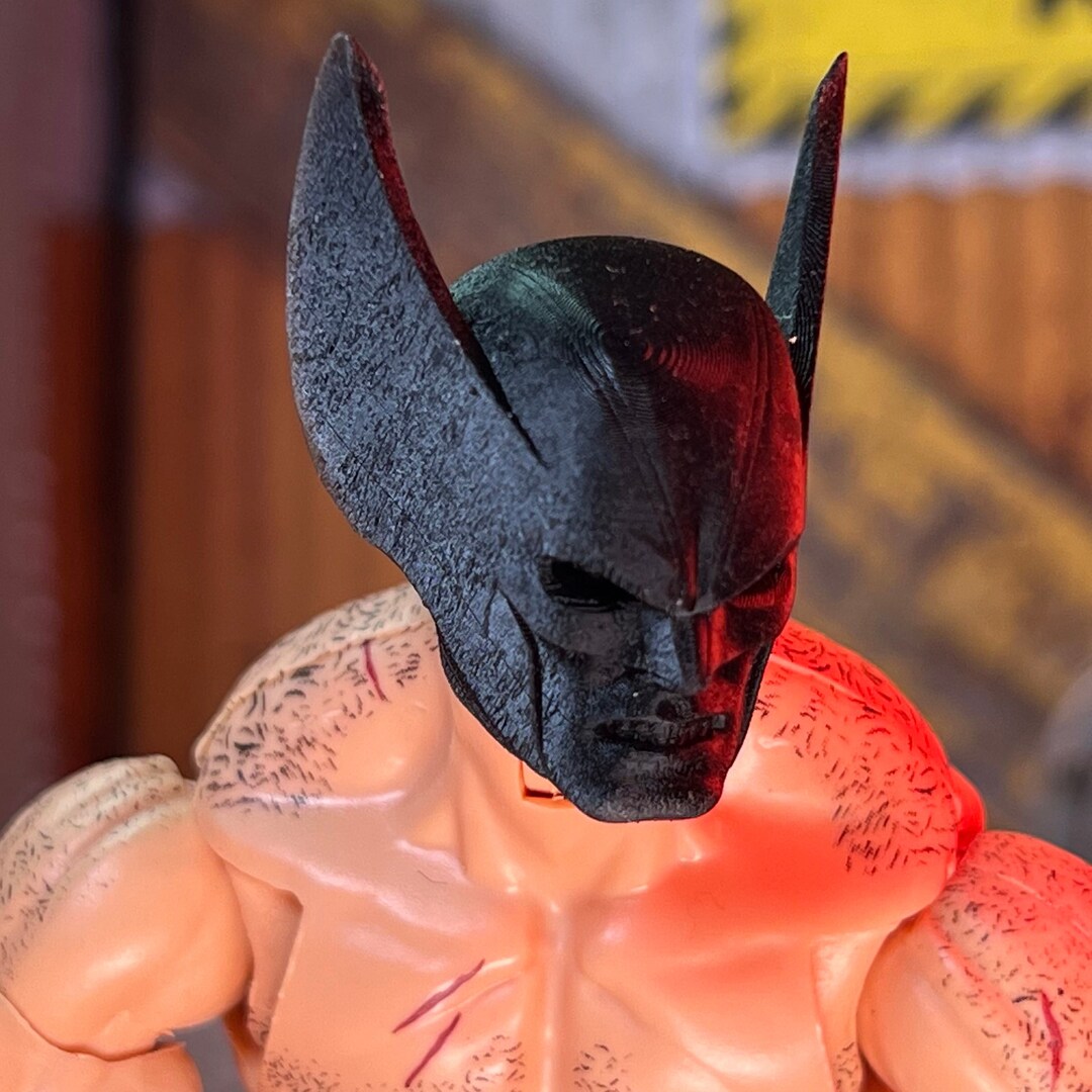 Savage Weapon 10 Masked Custom 3D Printed Head Sculpt (unfinished, Made ...