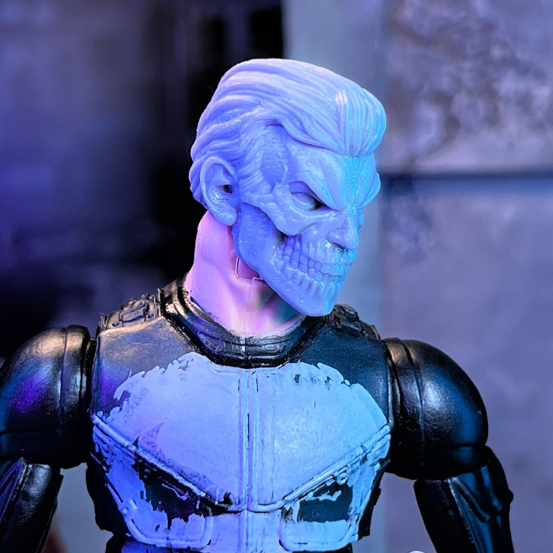 Grimskull Future Frank 3000AD 3D Printed Head Sculpt (unfinished, Made ...