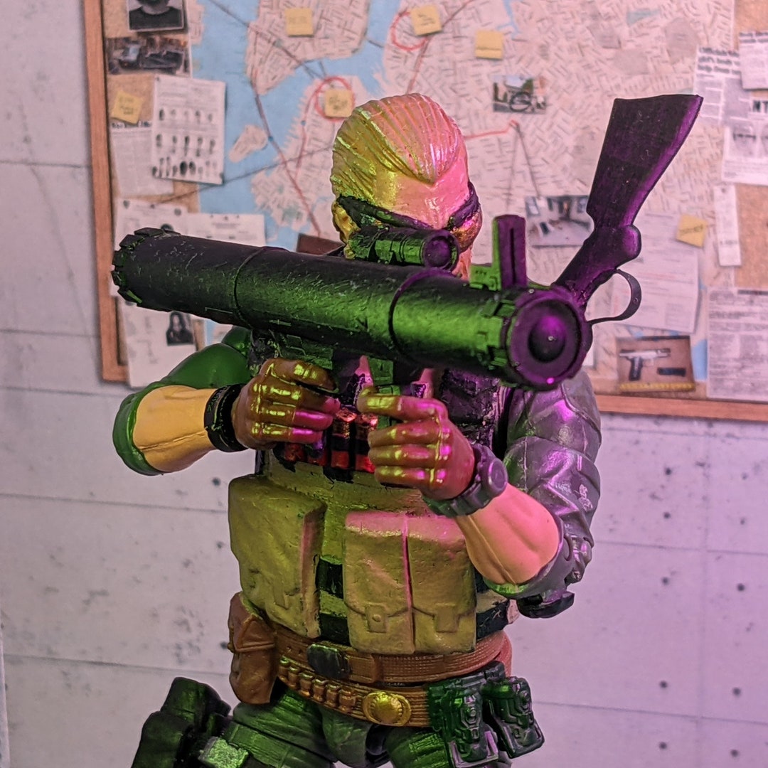 Mk153 SMAW Anti-tank Launcher With Buster Missile 1:12 Toy Accessory ...