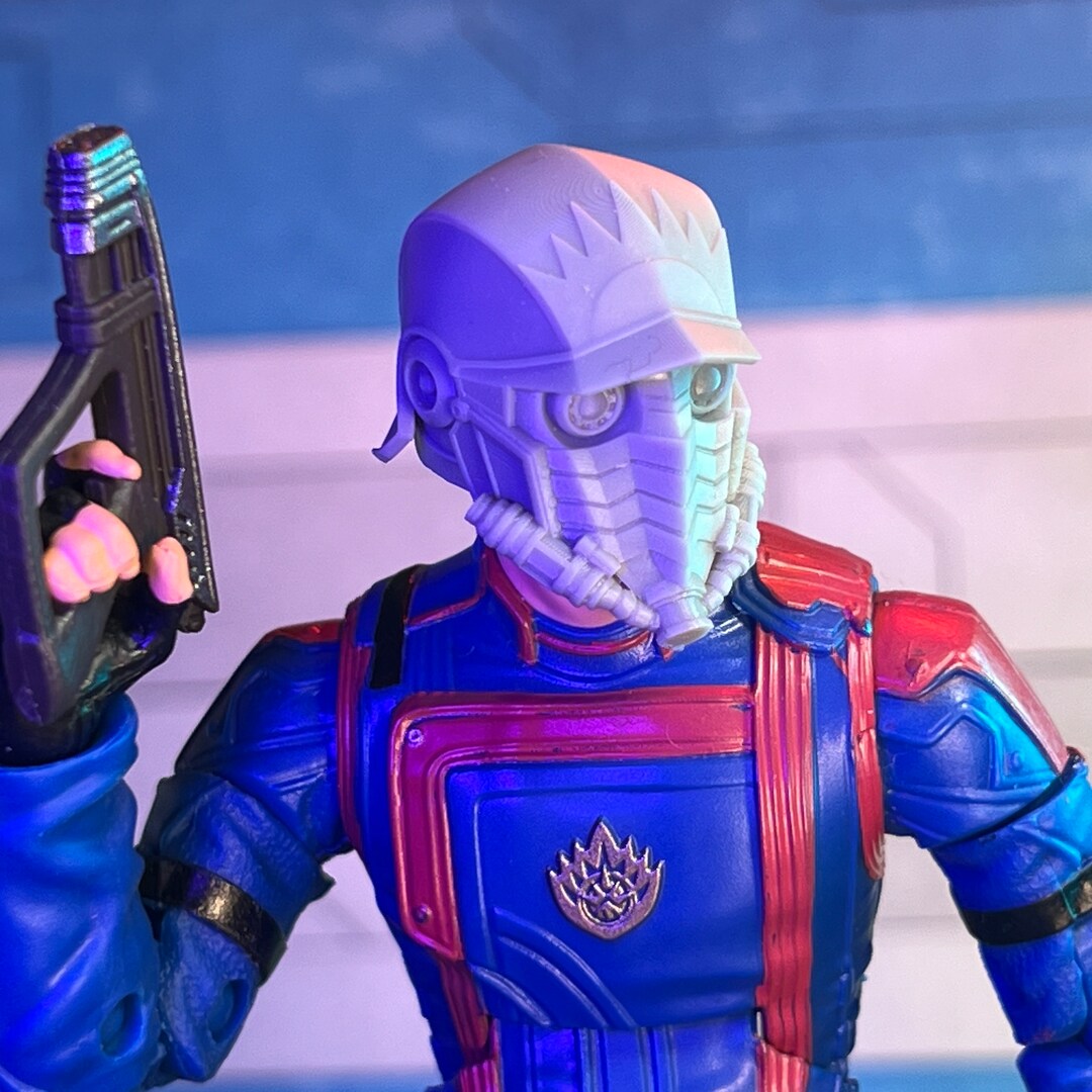 Guardian Space Lord Exclusive 3D Printed Head Sculpt (unfinished, Made ...