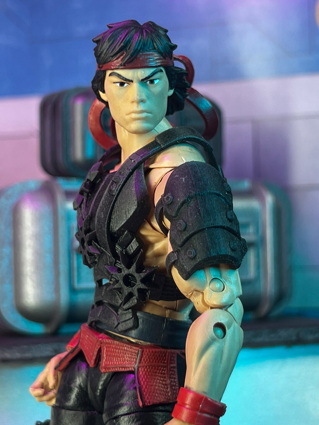 Heavy Shoulder Armor 1:12 Scale Toy Accessory- Single Item - Unfinished ...