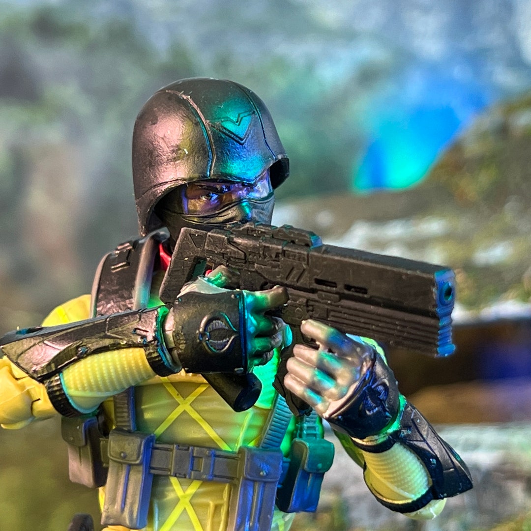 Shenok Ellude Mp-mk6 Machine Pistol 1:12 Scale Toy Accessory - Etsy