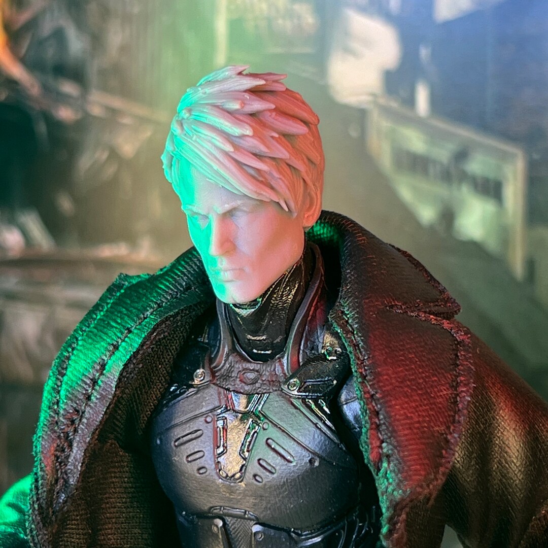 Morpheus King of Dream Custom 3D Printed Head Sculpt (unfinished, Made ...