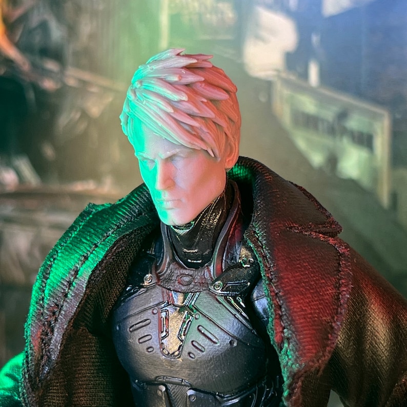 Morpheus King of Dream Custom 3D Printed Head Sculpt - Etsy