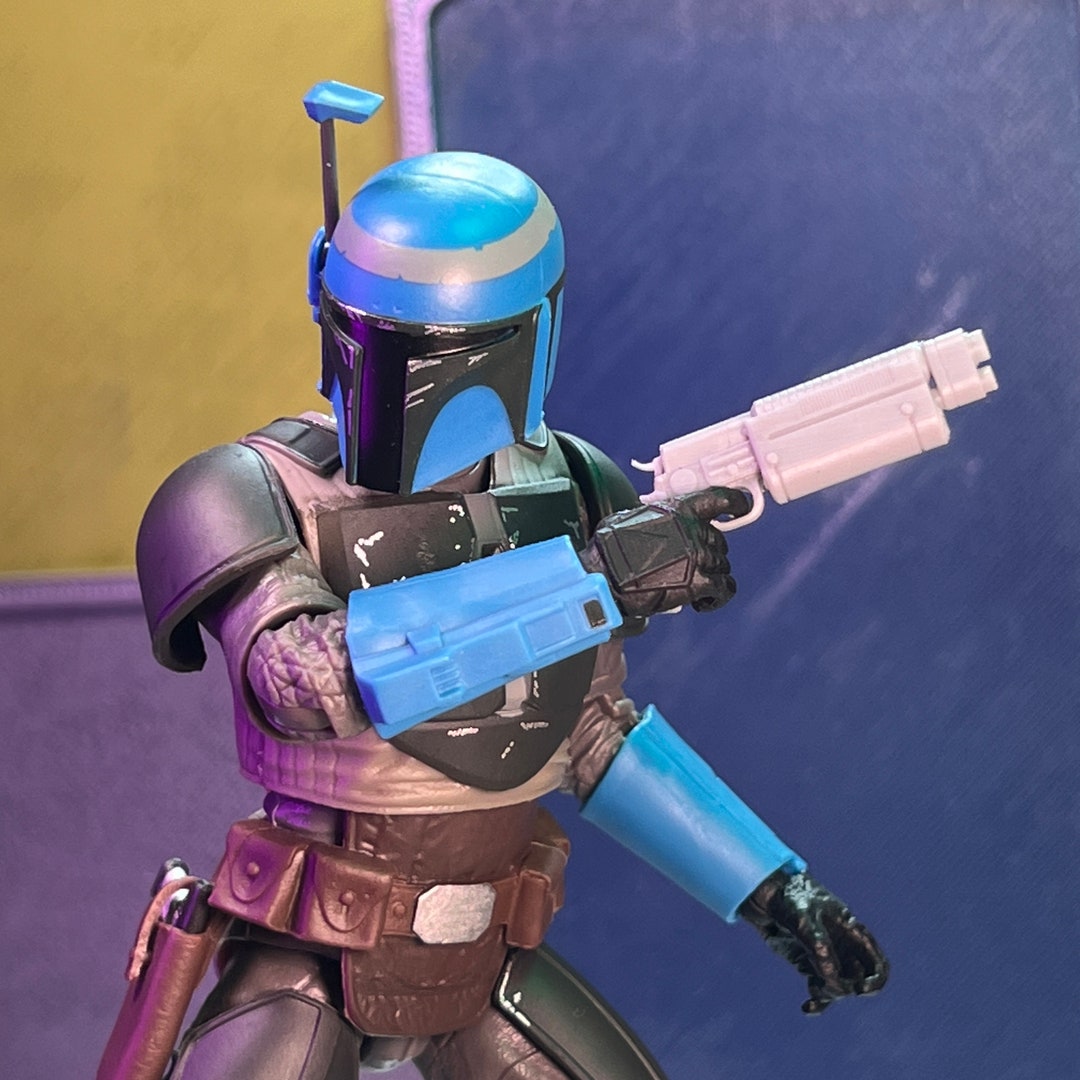 Bryar K-16 Blaster Pistol 1:12 Toy Accessory (unfinished, Made to Order ...