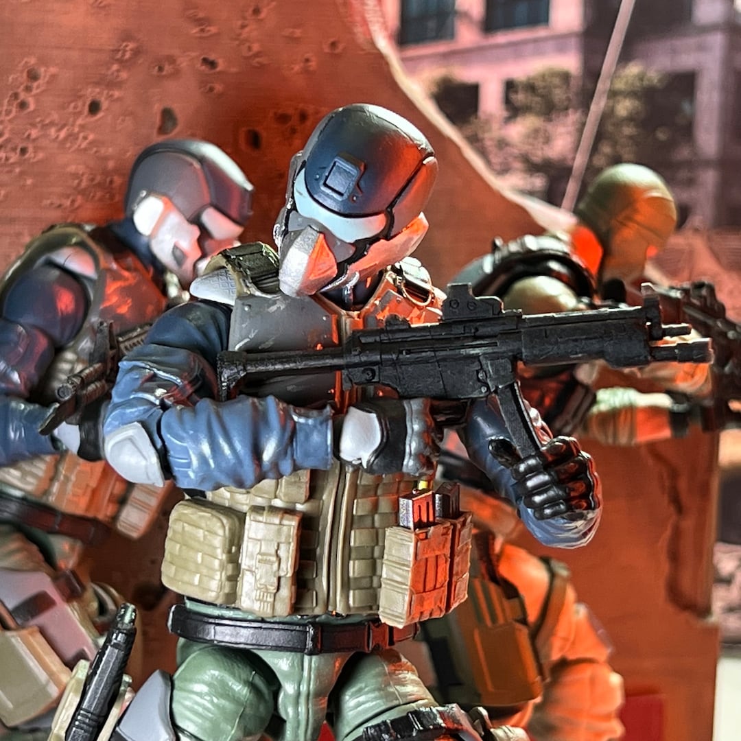 MP5 With Reflex Sight 1:12 Toy Accessory (unfinished, Made to Order) - Etsy