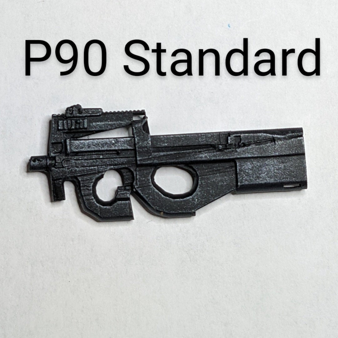 P90 SMG Standard 1:12 Toy Accessory unfinished - Etsy