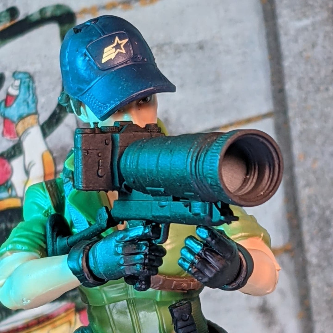 Spy Recon Camera With Telephoto Lens and Rifle Mount 1:12 Toy Accessory ...