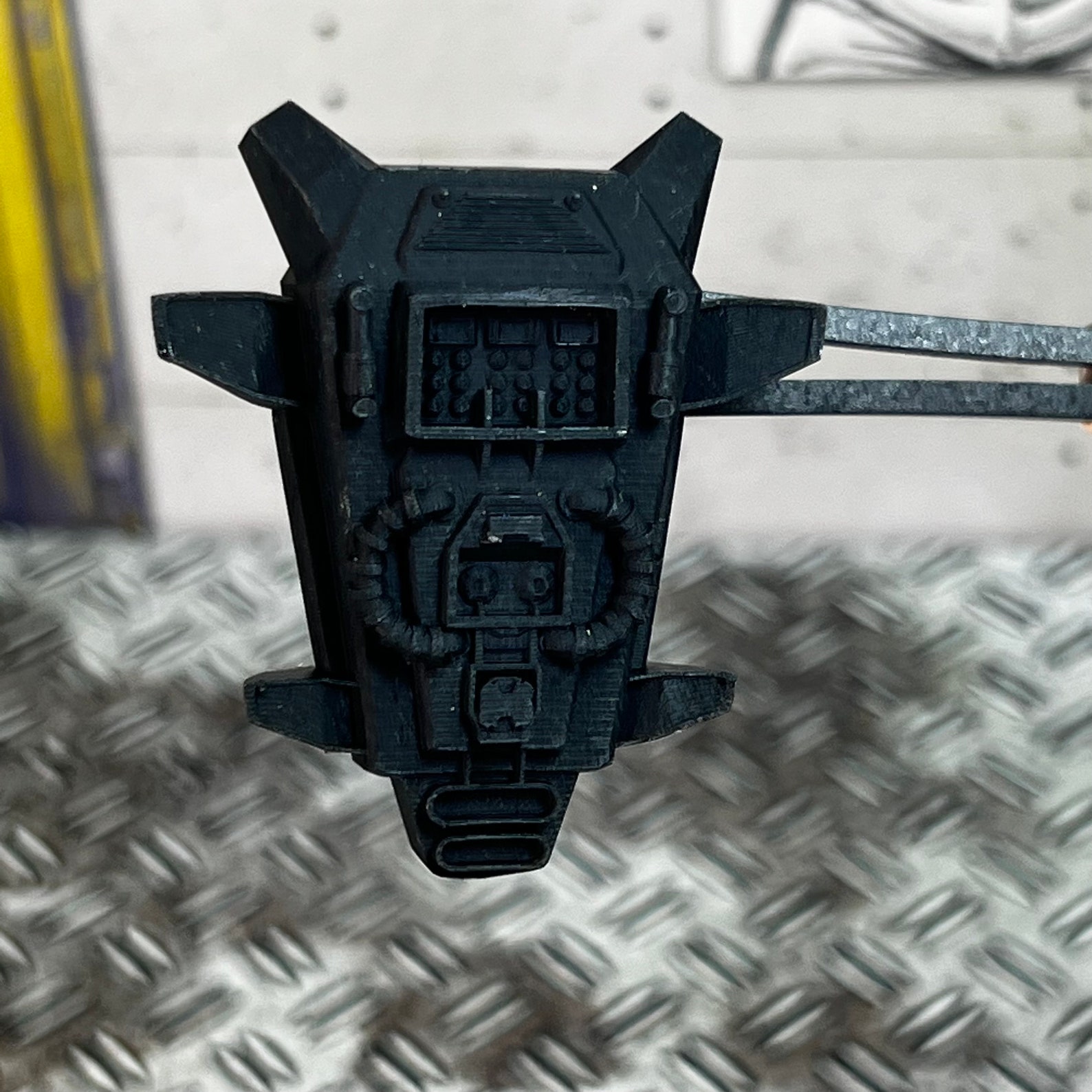 Snakebite Battle Commandant Armor Set 1:12 Toy Accessory (unfinished ...