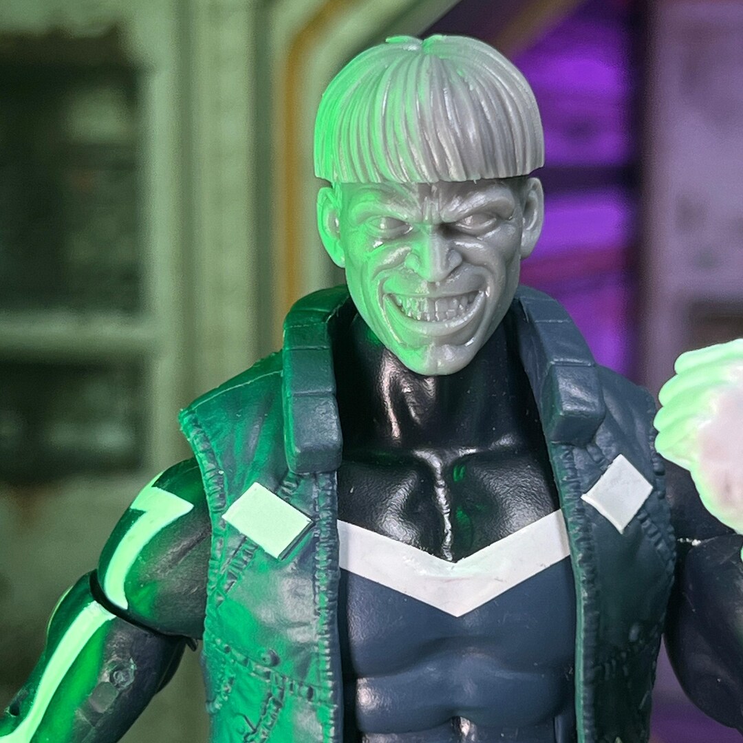 Obnoxious Space Cop Guy 3d Printed Head Sculpt (unfinished, Made to ...
