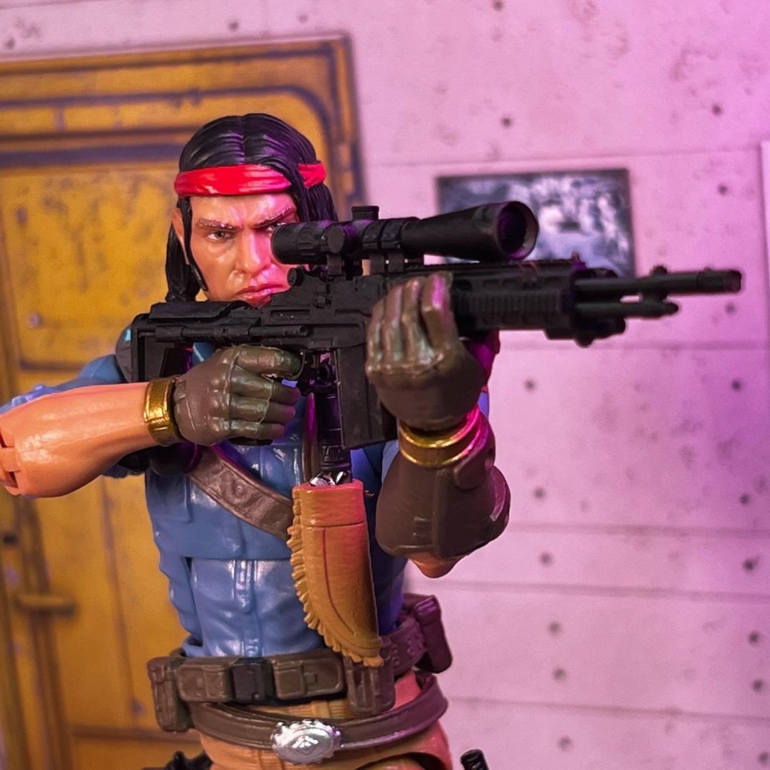 Iron Knife M39 EMR Sniper 1:12 Toy Accessory (unfinished, Made to Order ...