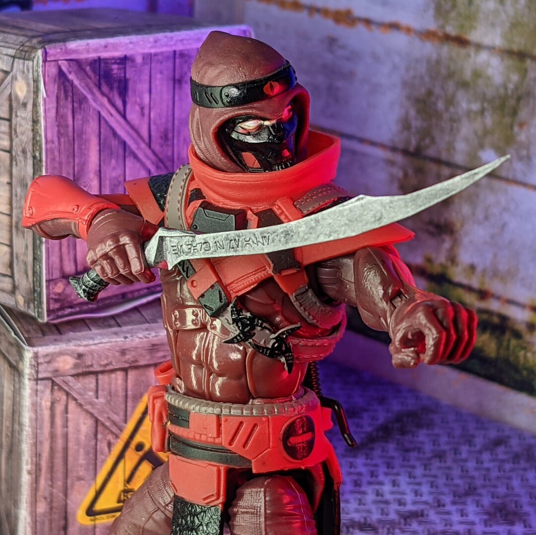 Night Witch Scimitar Sword 1:12 Toy Accessory (unfinished, Made to ...