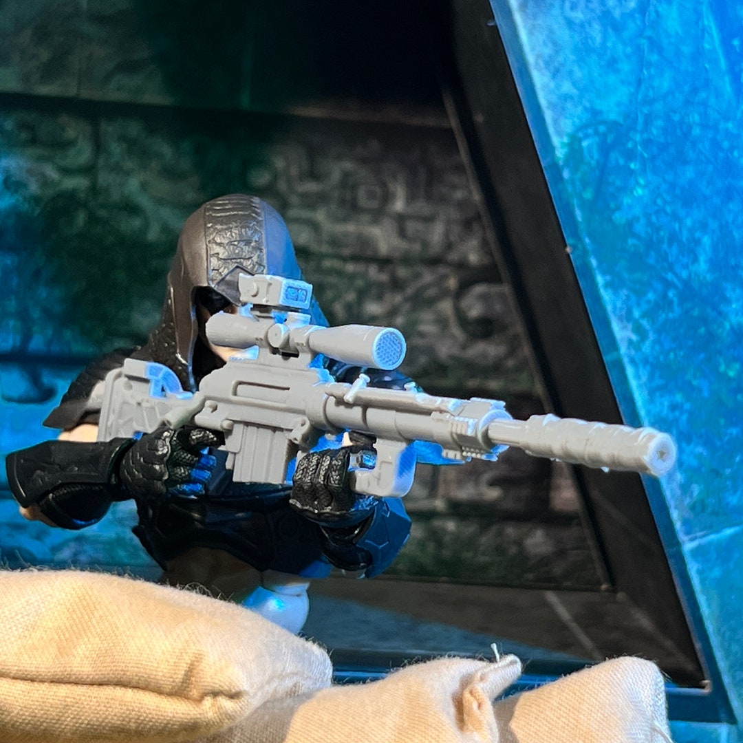 Wicked Renegade 50 Cal Sniper Rifle 1:12 or 1/18 Toy Accessory ...