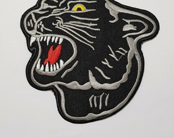 Panther Iron on Patch | Etsy