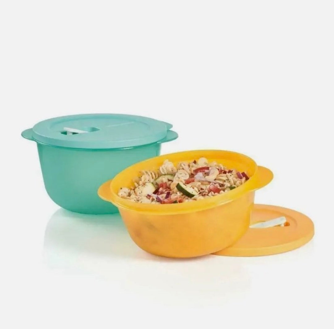 Tupperware Crystalwave Duo Bowl Set - Etsy