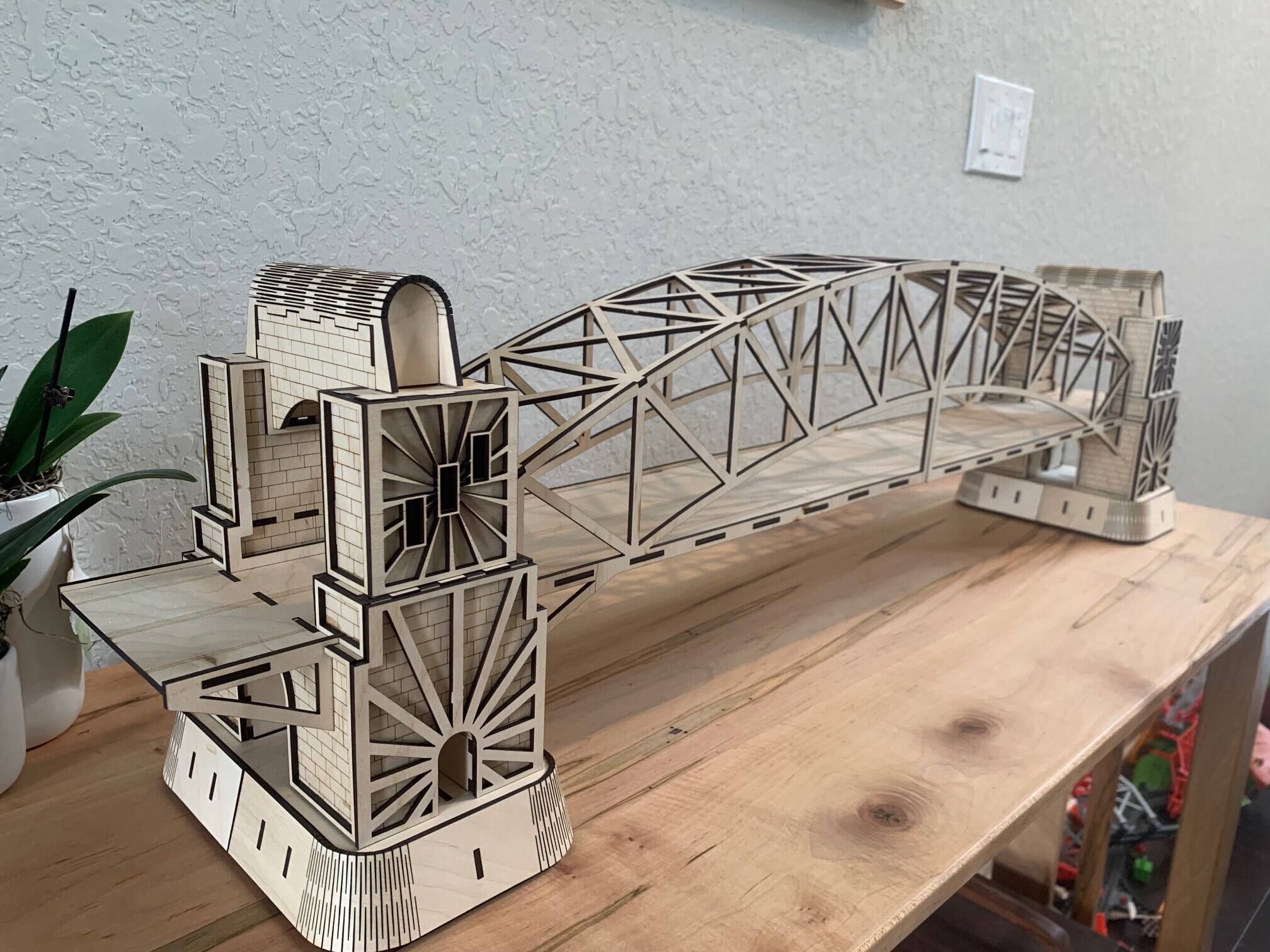 Digital Download Laser Cut Truss Bridge Glowforge - Etsy Canada