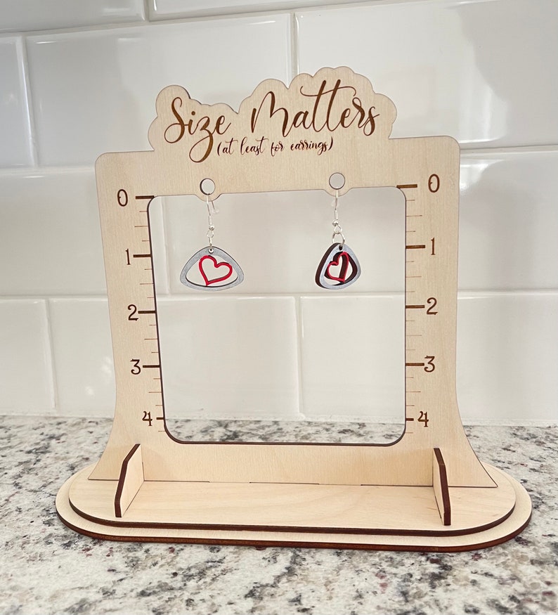 Digital File Earring Display Stand SVG PNG PDF Great - Etsy