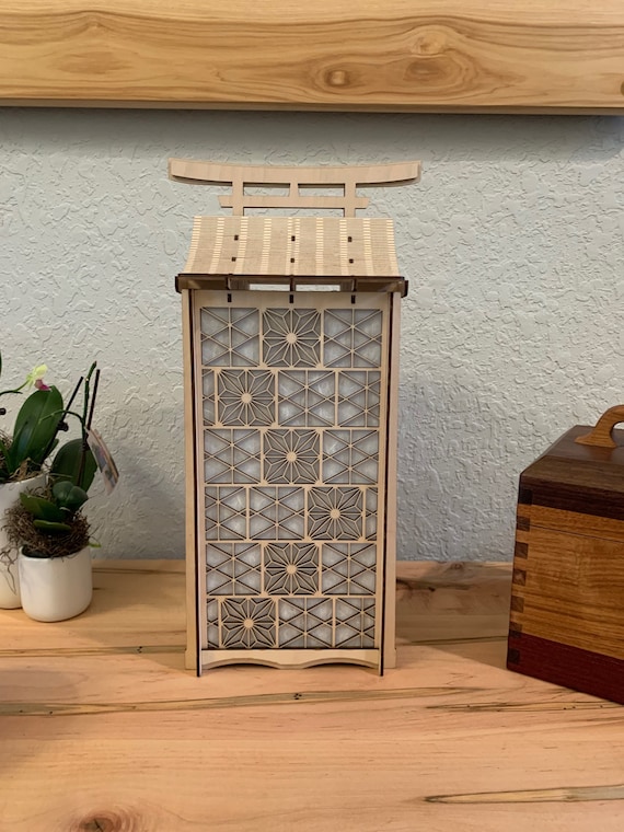 Digital Download Laser Cut Truss Japanese Style Lantern - Etsy