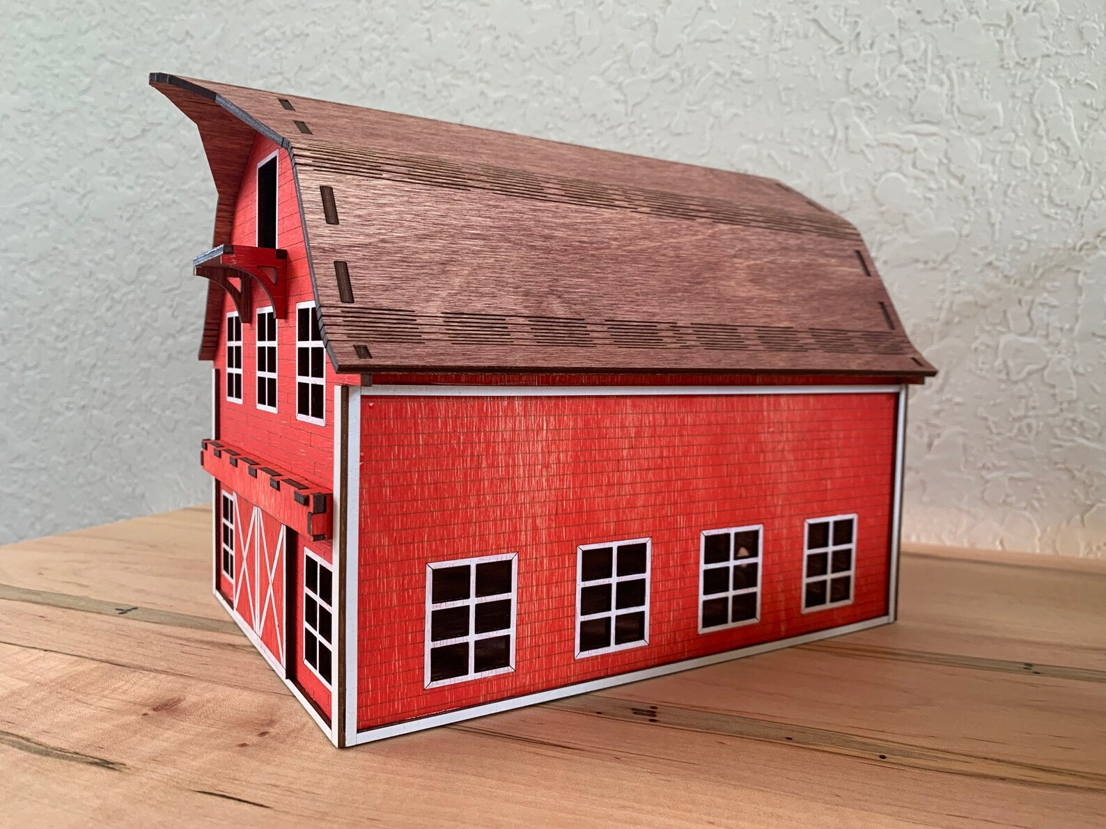 Digital Download Miniature Barn and Silo Laser Cut - Etsy