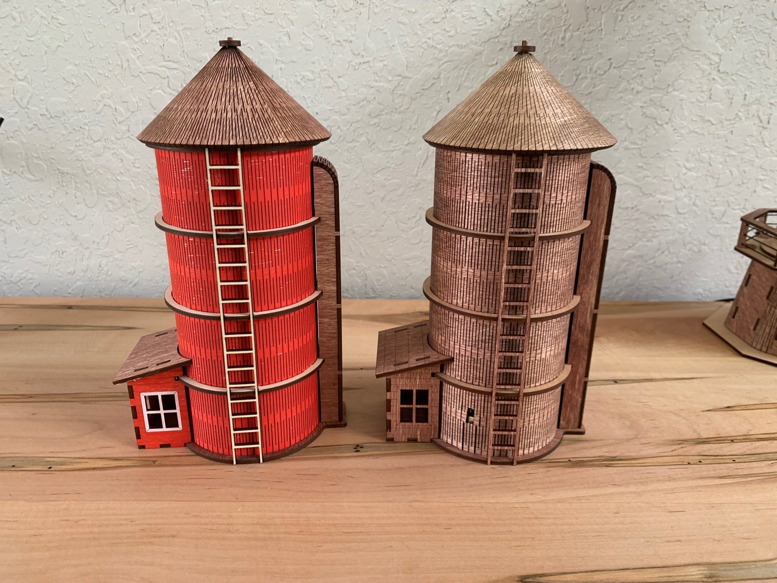 Digital Download, Miniature Silo, Laser Cut, Glowforge, Farm, Nativity ...