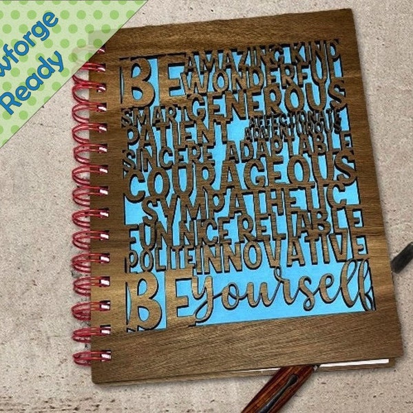 Laser Cut Journal - Etsy