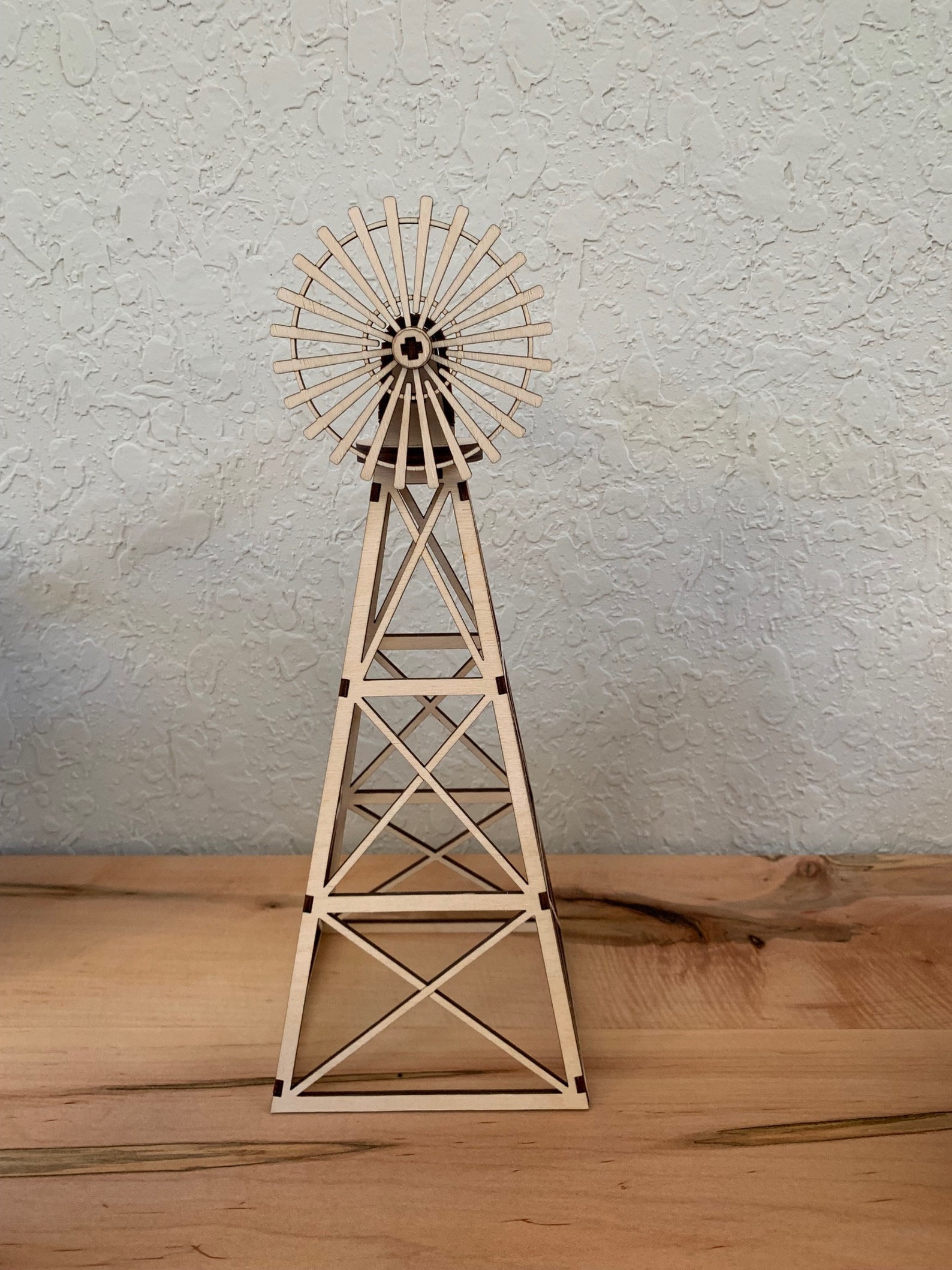 Digital Download, Miniature Windmill, Laser Cut, Glowforge, Farm ...