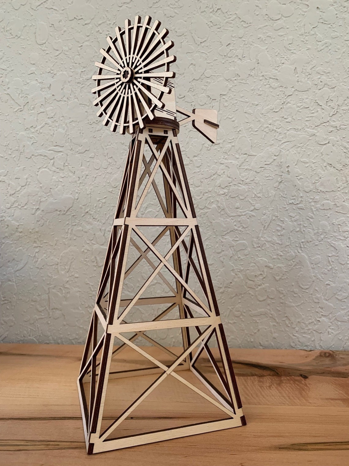 Digital Download Miniature Windmill Laser Cut Glowforge - Etsy
