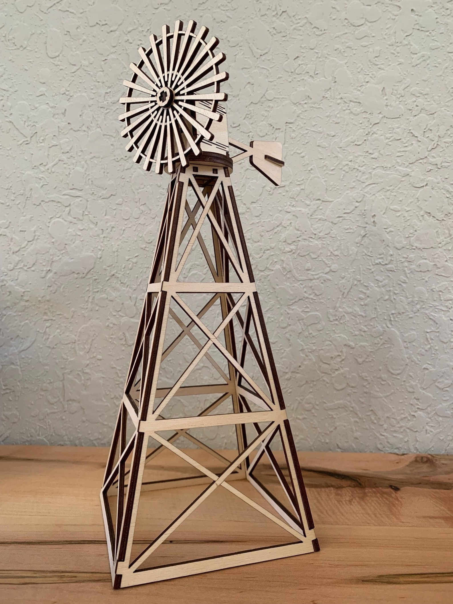 Digital Download, Miniature Windmill, Laser Cut, Glowforge, Farm ...