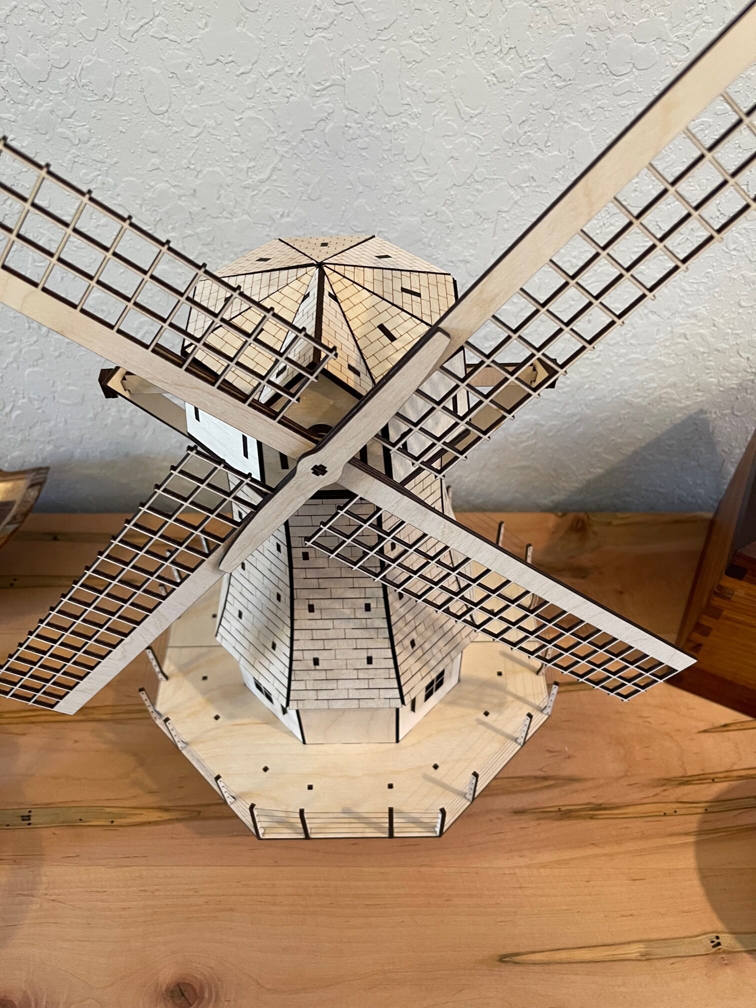 Digital Download SVG- Laser Cut Dutch Windmill, Netherlands, Glowforge ...