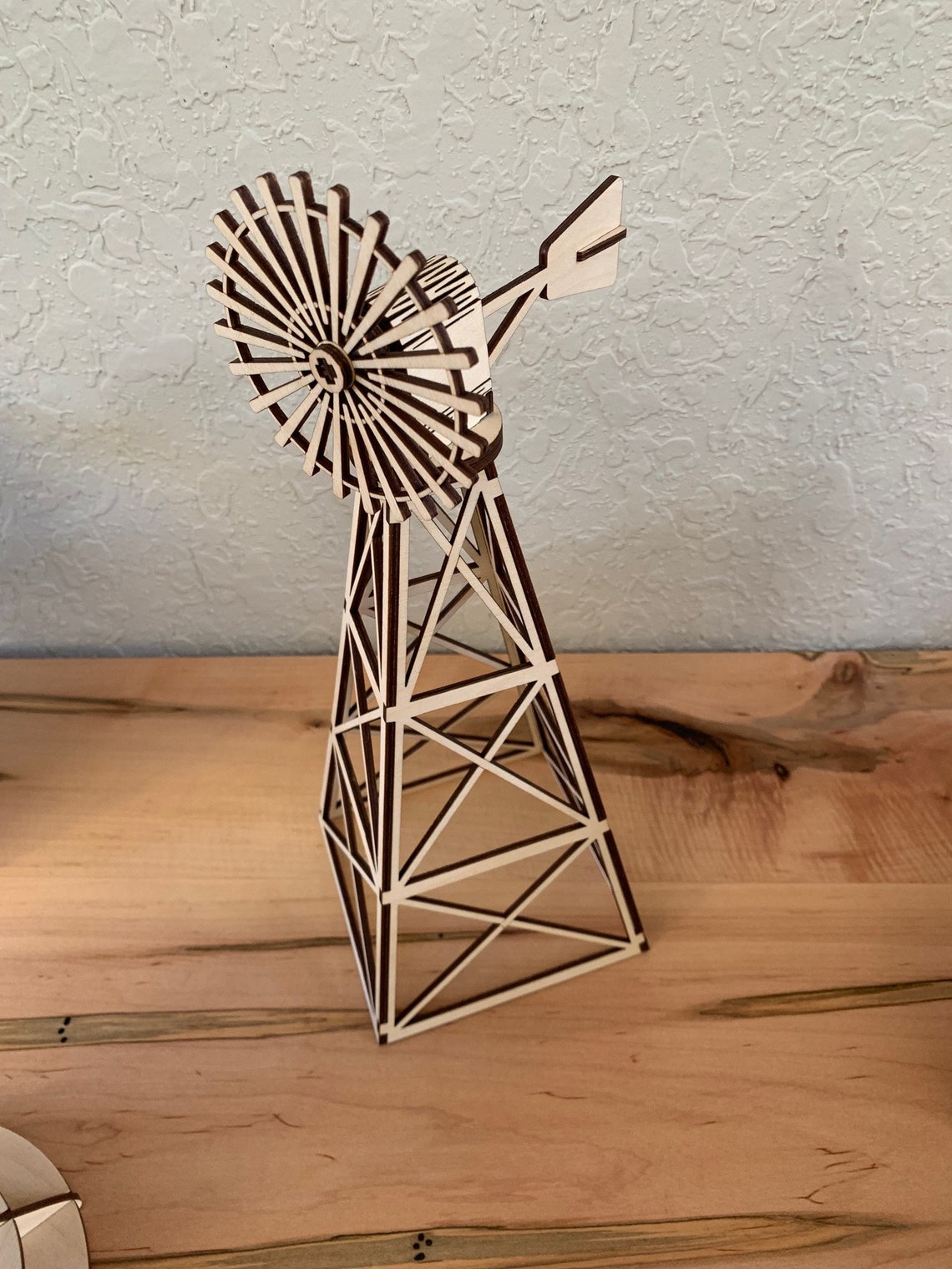 Digital Download Miniature Windmill Laser Cut Glowforge - Etsy