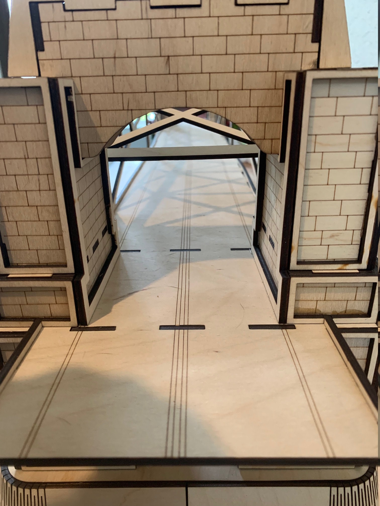 Digital Download Laser Cut Truss Bridge Glowforge - Etsy Canada