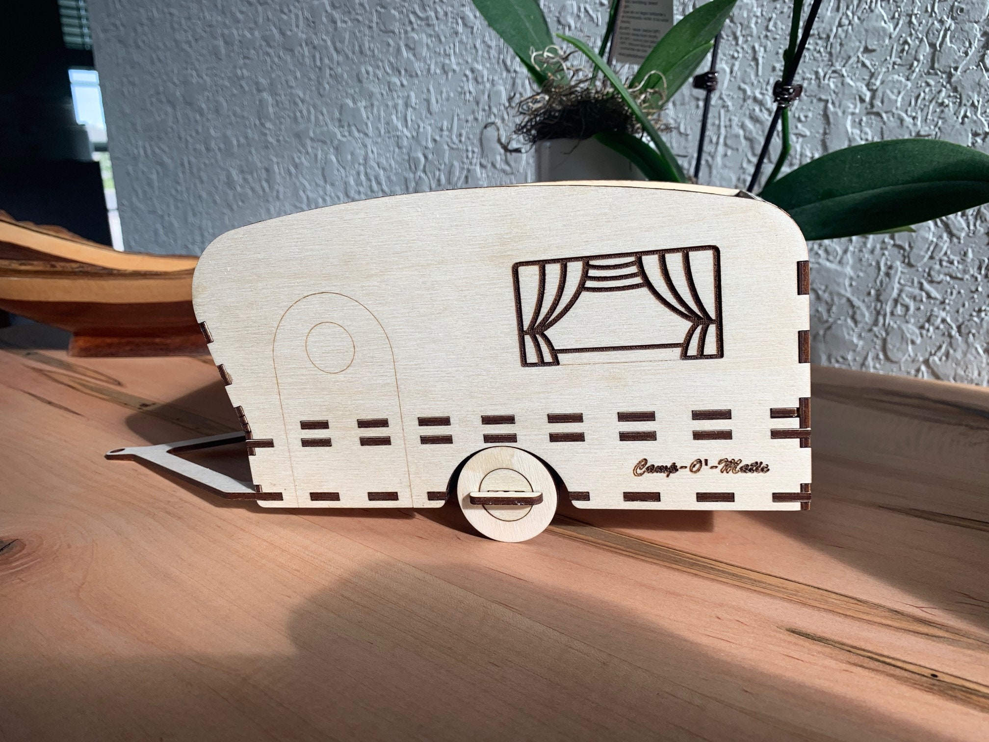Digital Download Mini Camper Laser Cut Glowforge Sliding Lid | Etsy
