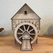 Digital Download SVG- Laser Cut Water Wheel Waterwheel Grain Mill ...